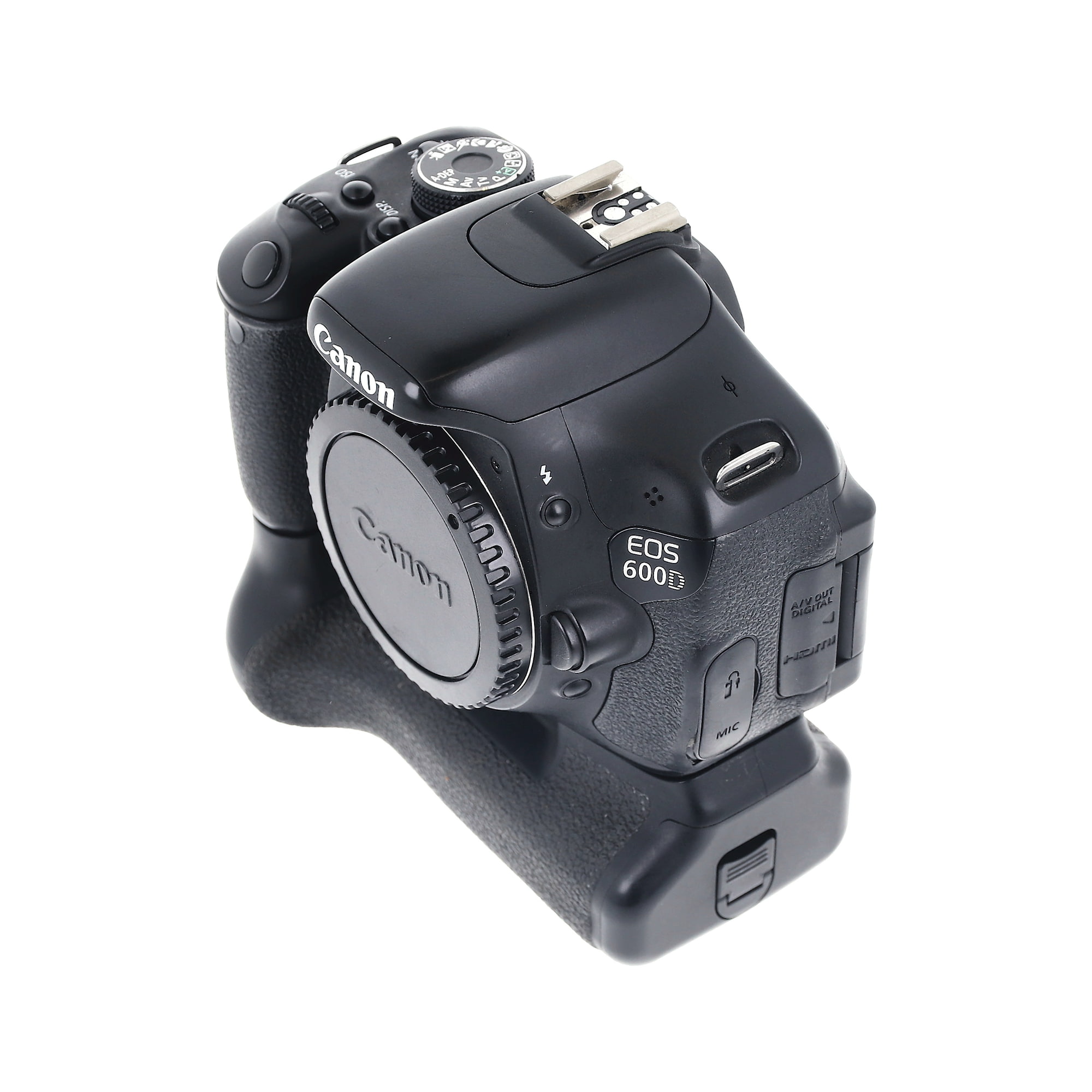 Occasion Canon EOS 600D Body mit Batteriegriff
