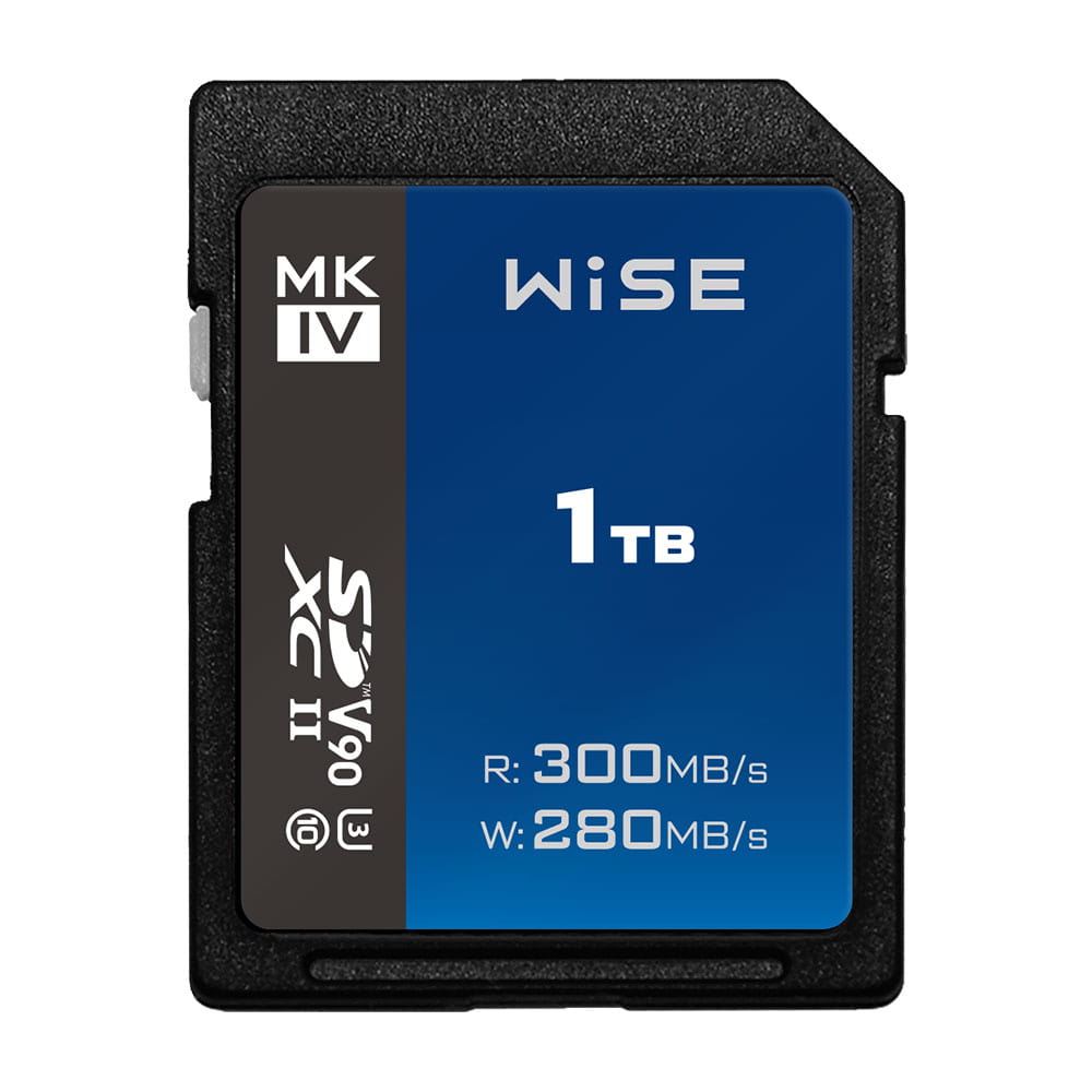 Wise 1TB SDXC UHS-II V90 MK-IV