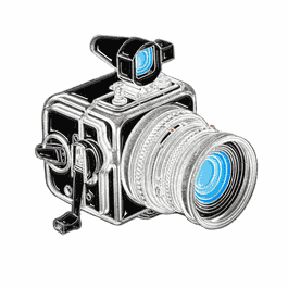 Official Exclusive Hassy SWC Medium Format Camera #8 Pin