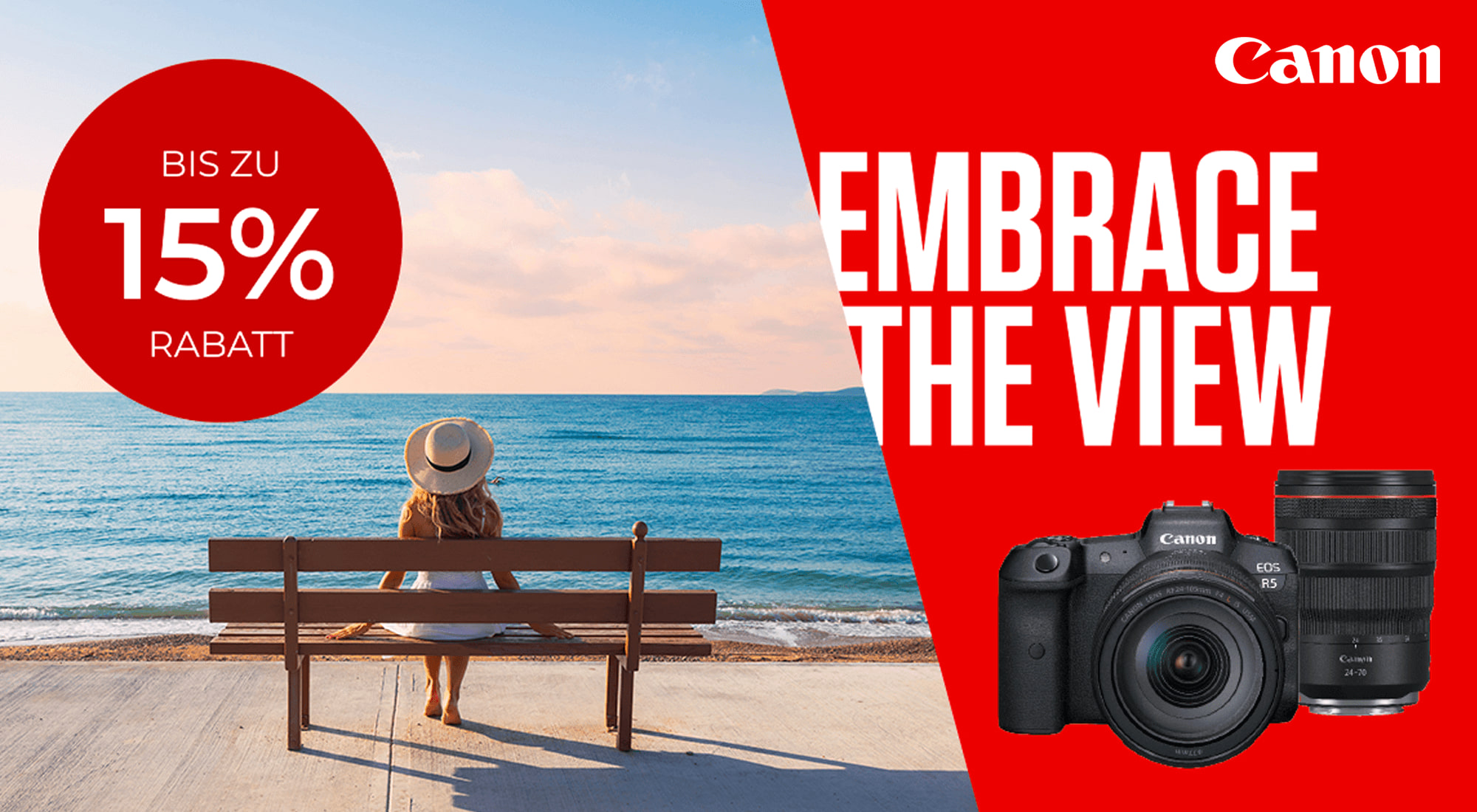 Canon Embrace the View Aktion bis 7.7.2025