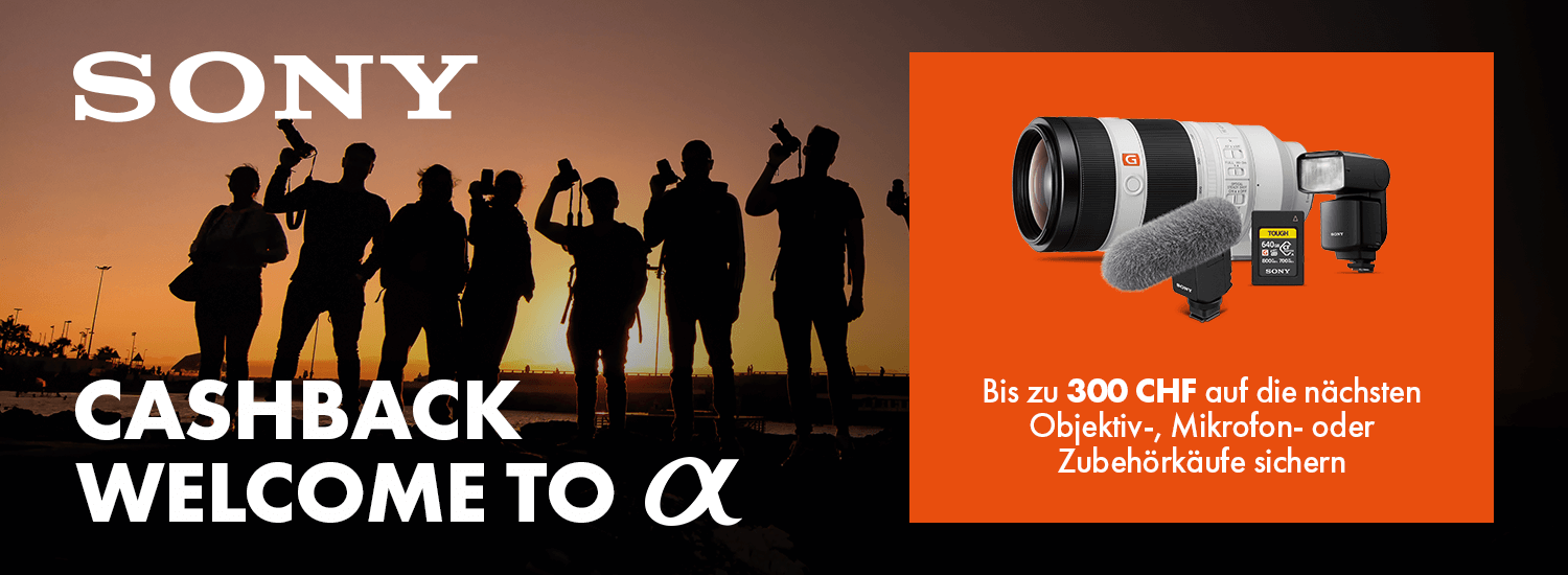 Sony Welcome to Alpha Cashback